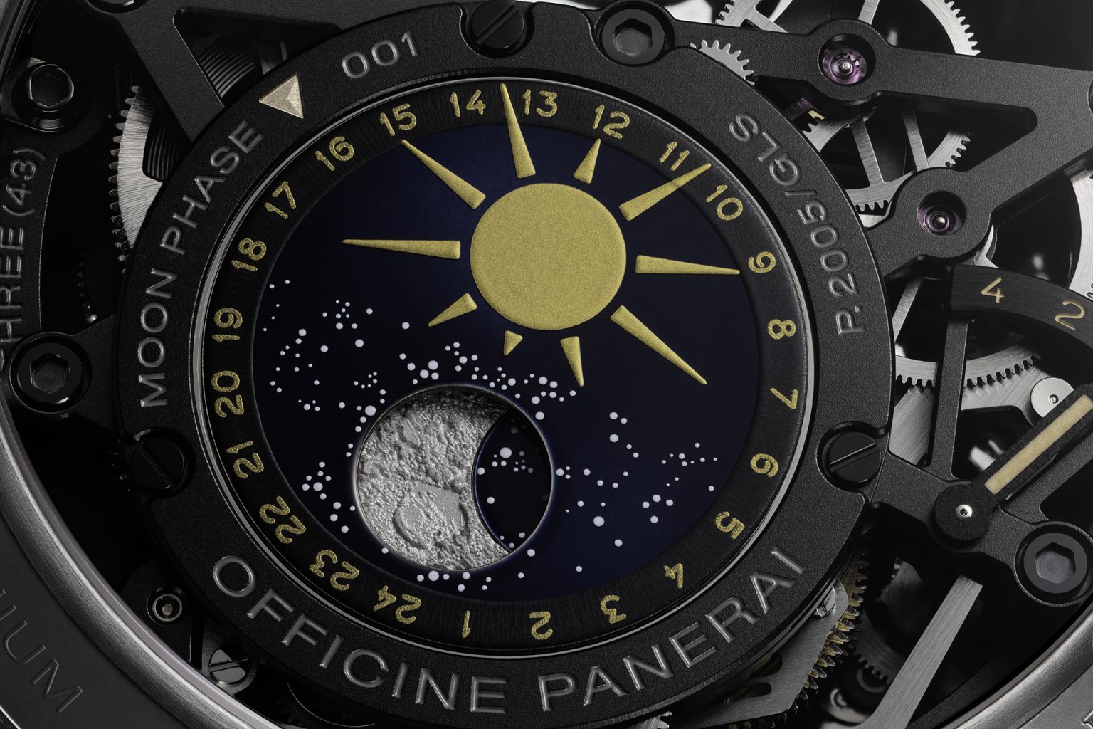 Panerai L’Astronomo Luminor 1950 Tourbillon Moon Phases Equation of ...