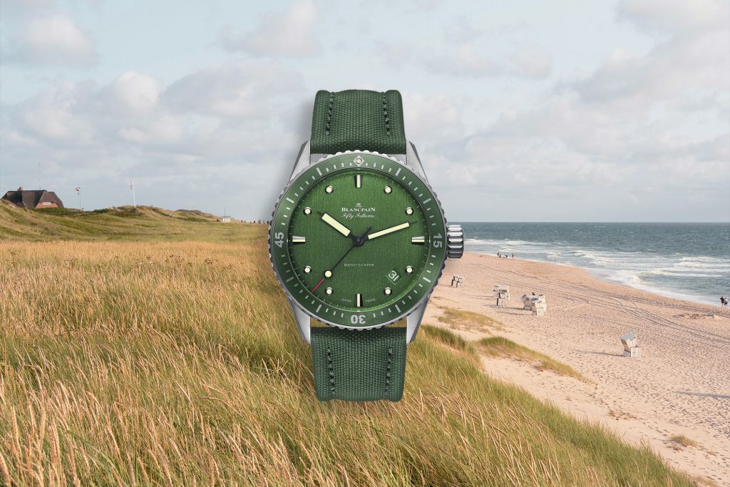 24 Hours With Blancpain: The Island of Sylt And A New Fifty Fathoms Bathyscaphe | Swisswatches ...