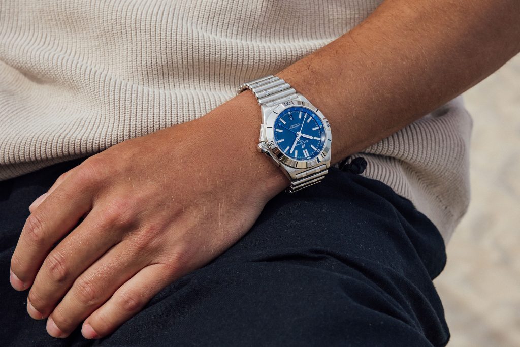 Breitling Embraces Blue: Chronomat GMT 40 Sylt Edition | Swisswatches ...