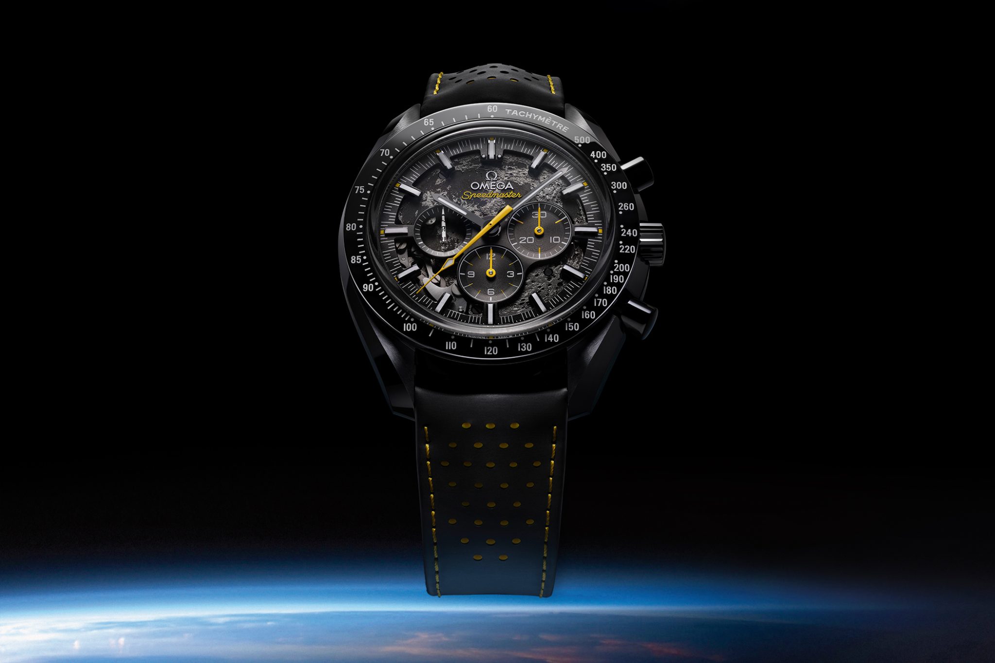 Omega Speedmaster Moonphase Meteorite: Slimmer Case, Hand-wound ...