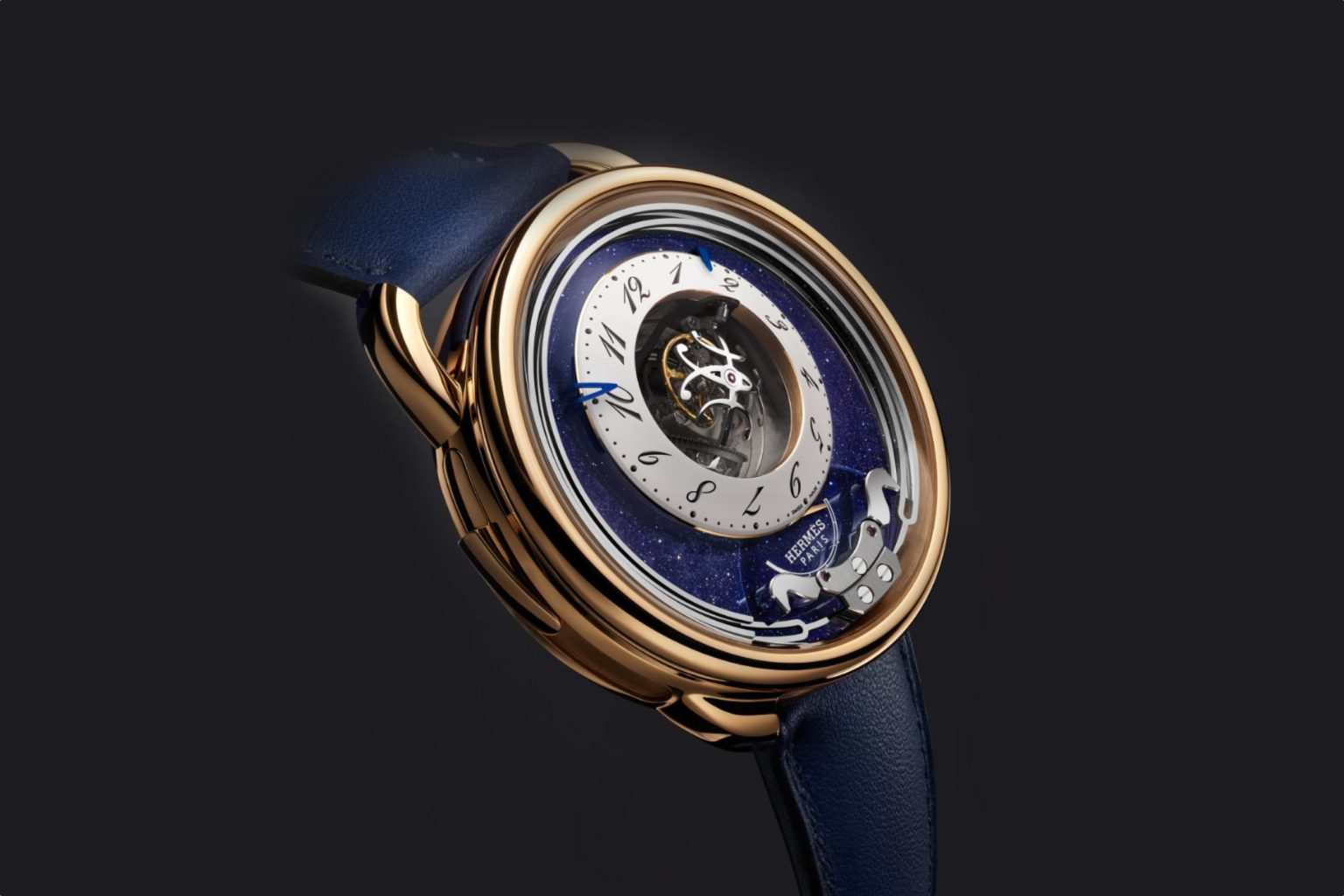 Hermè Arceau Duc Attelé with a Tourbillon and Minute Repeater