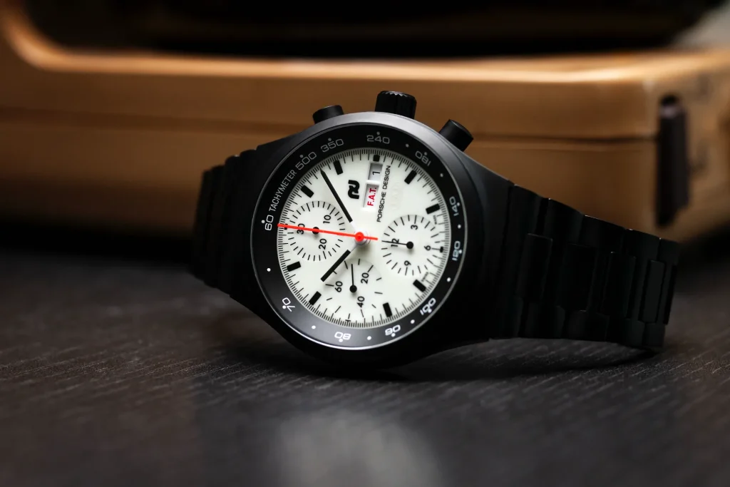Porsche Design Chronograph 1 – F.A.T. 2025 Edition: All-White Dial For ...