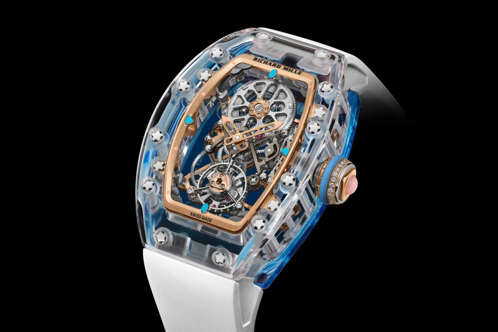 Richard Mille RM 75-01 Flying Tourbillon Sapphire: Sculptural ...