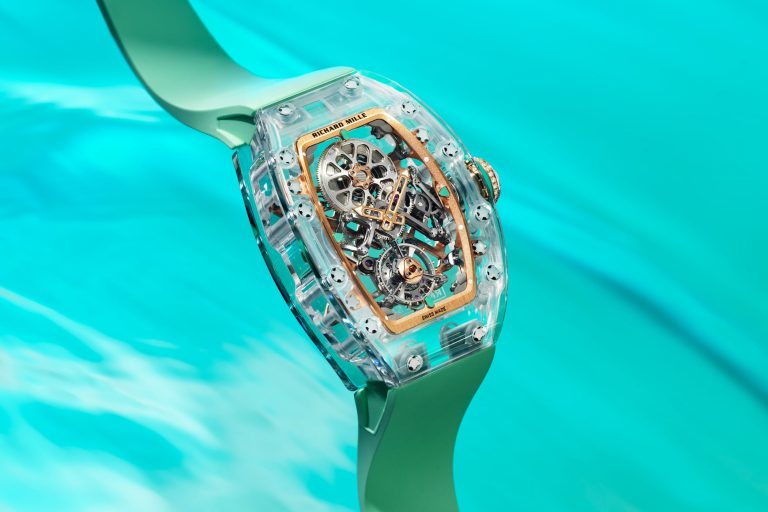 Richard Mille RM 75-01 Flying Tourbillon Sapphire: Sculptural ...
