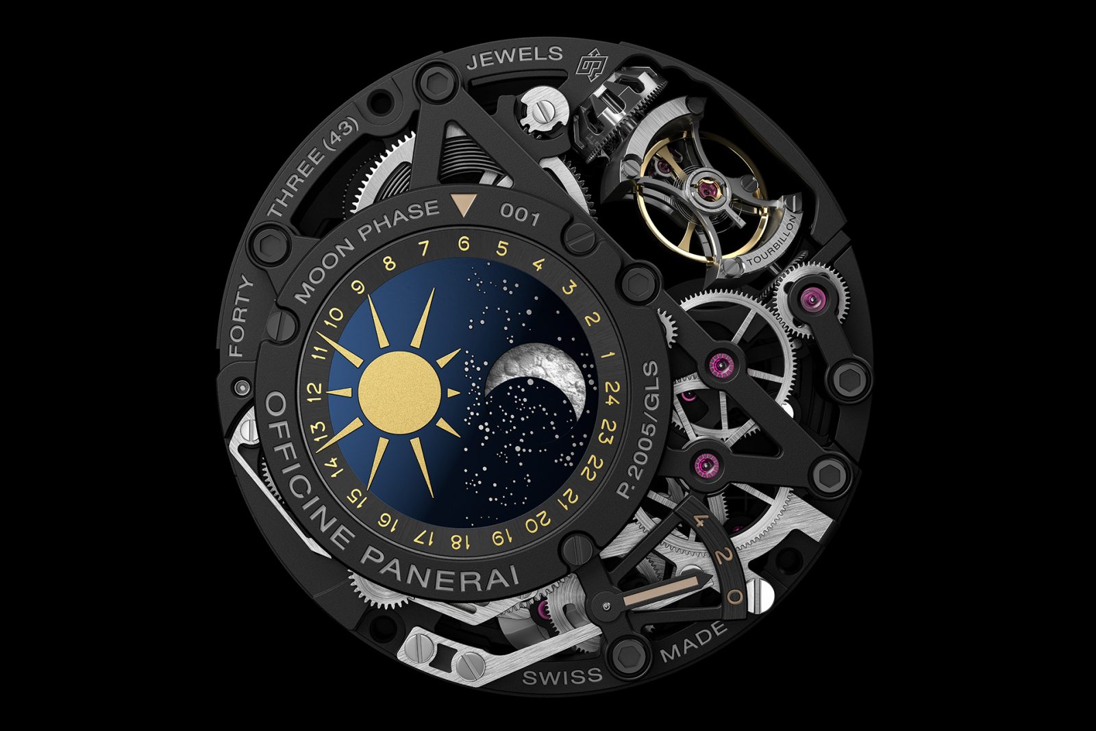 Panerai L’Astronomo Luminor 1950 Tourbillon Moon Phases Equation of ...