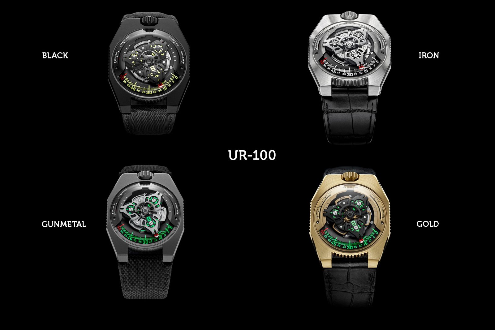 Urwerk UR-100 In Gold | Swisswatches Magazine