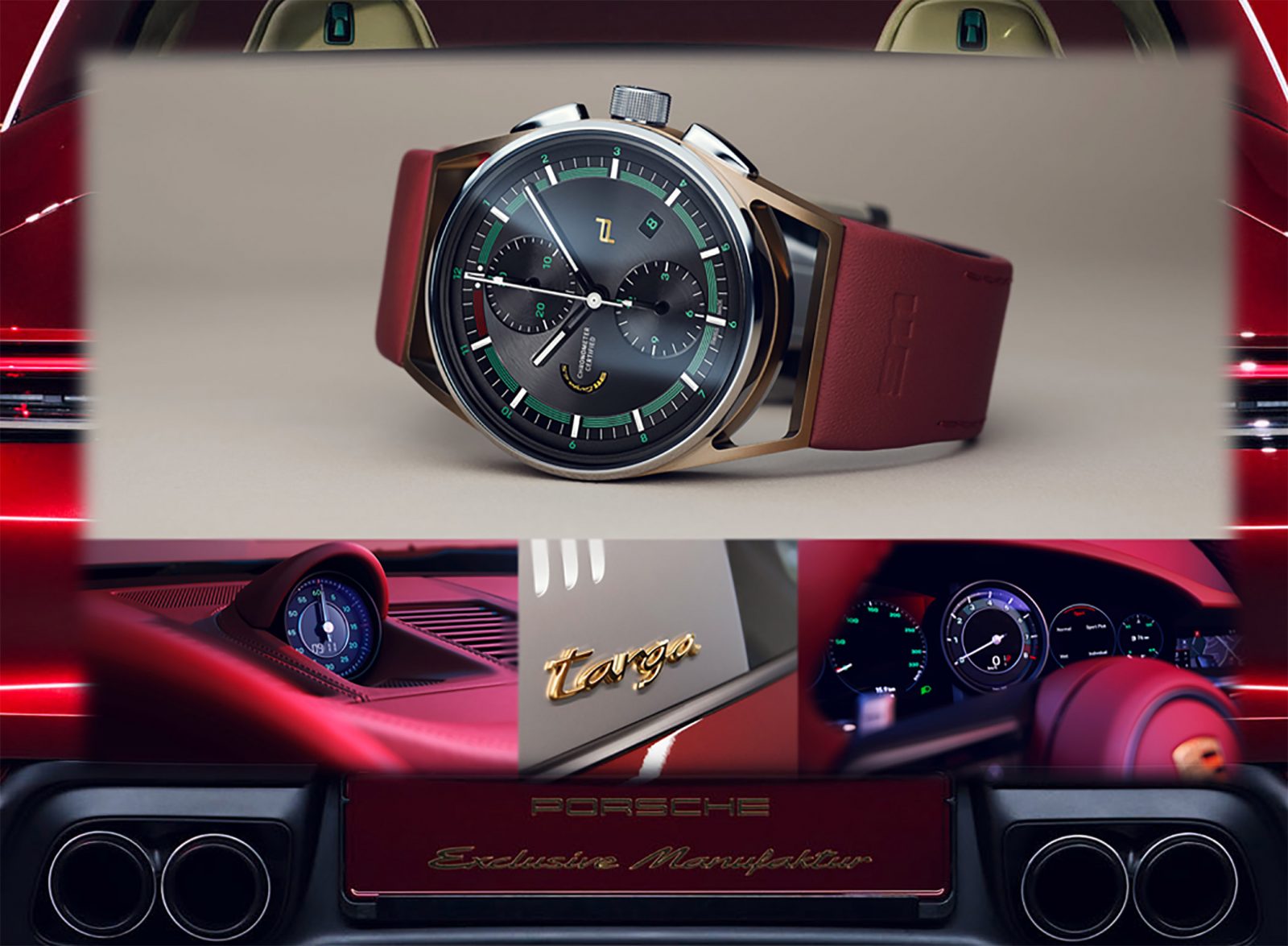 Porsche Design Chronograph 911 Targa 4S Heritage Design Edition | Swisswatches Magazine