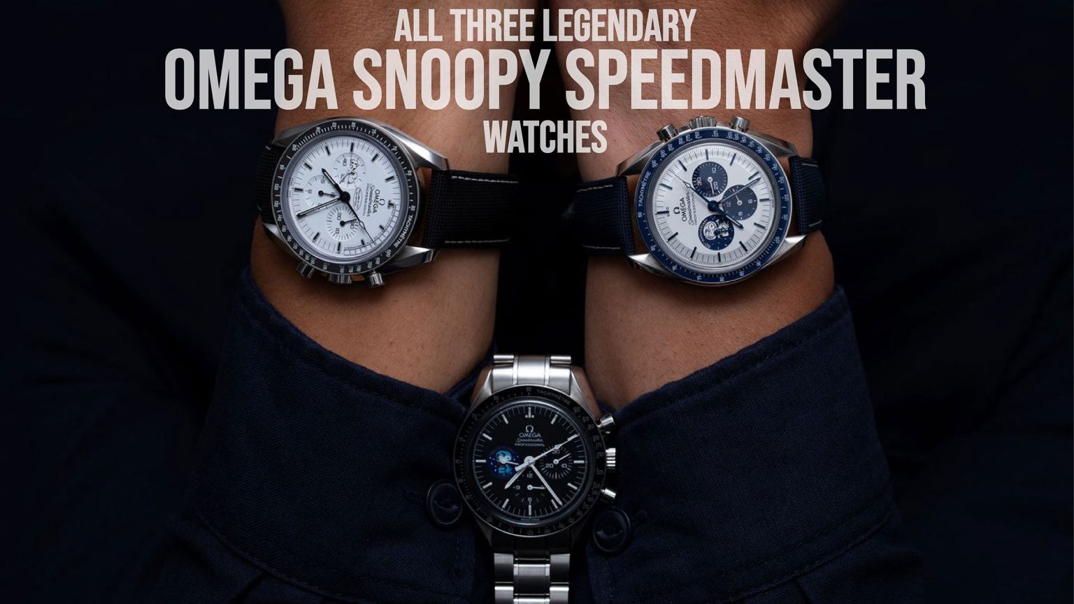 All Three OMEGA Snoopy Speedmaster Watches | Review | Swisswatches Magazine