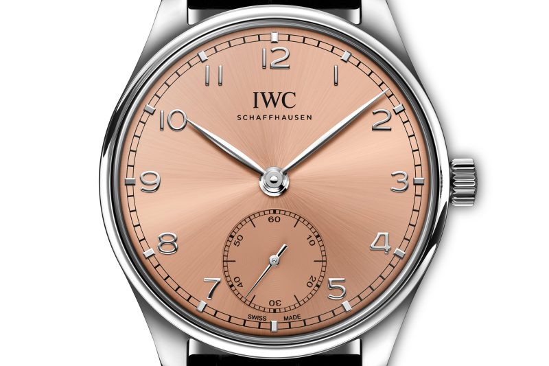 IWC Portugieser Automatic 40 With Salmon Dial | Swisswatches Magazine