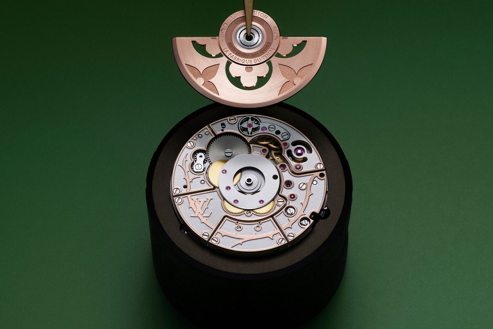 A Feast for the Eyes: Louis Vuitton Tambour Fiery Heart Automata ...