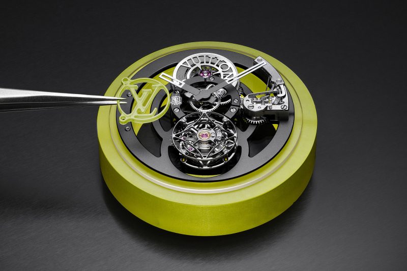 Tambour Moon Tourbillon Volant: Louis Vuitton Launches Further Sapphire ...
