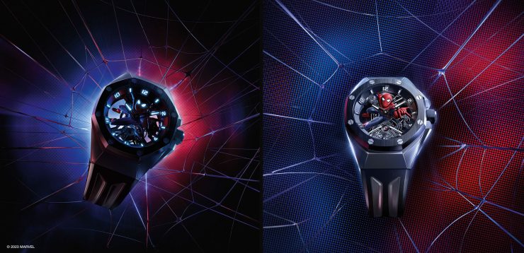 Audemars Piguet x Marvel: Royal Oak Concept Tourbillon Spider-Man ...