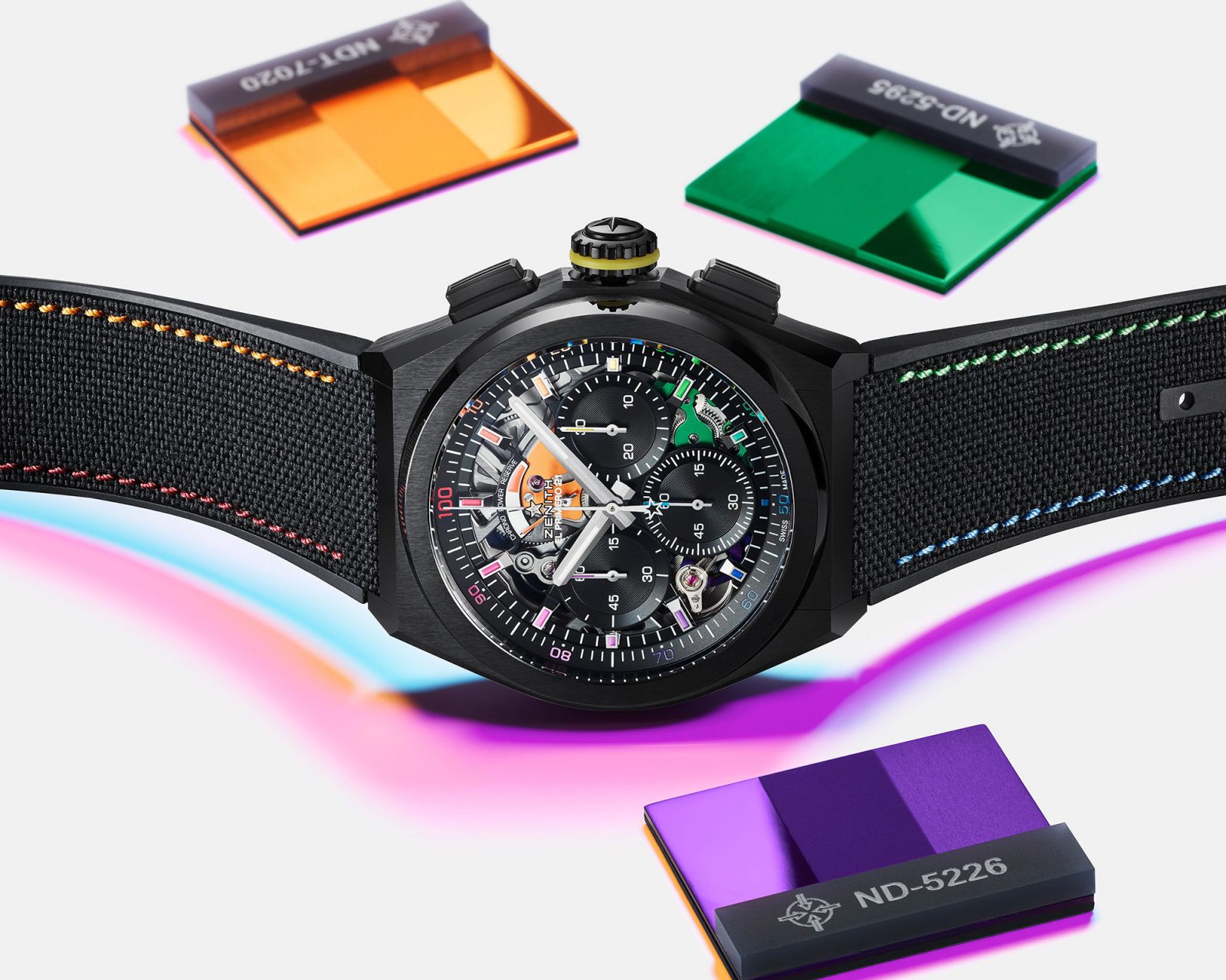 A Splash of Colour: Zenith DEFY 21 Chroma II | Swisswatches Magazine