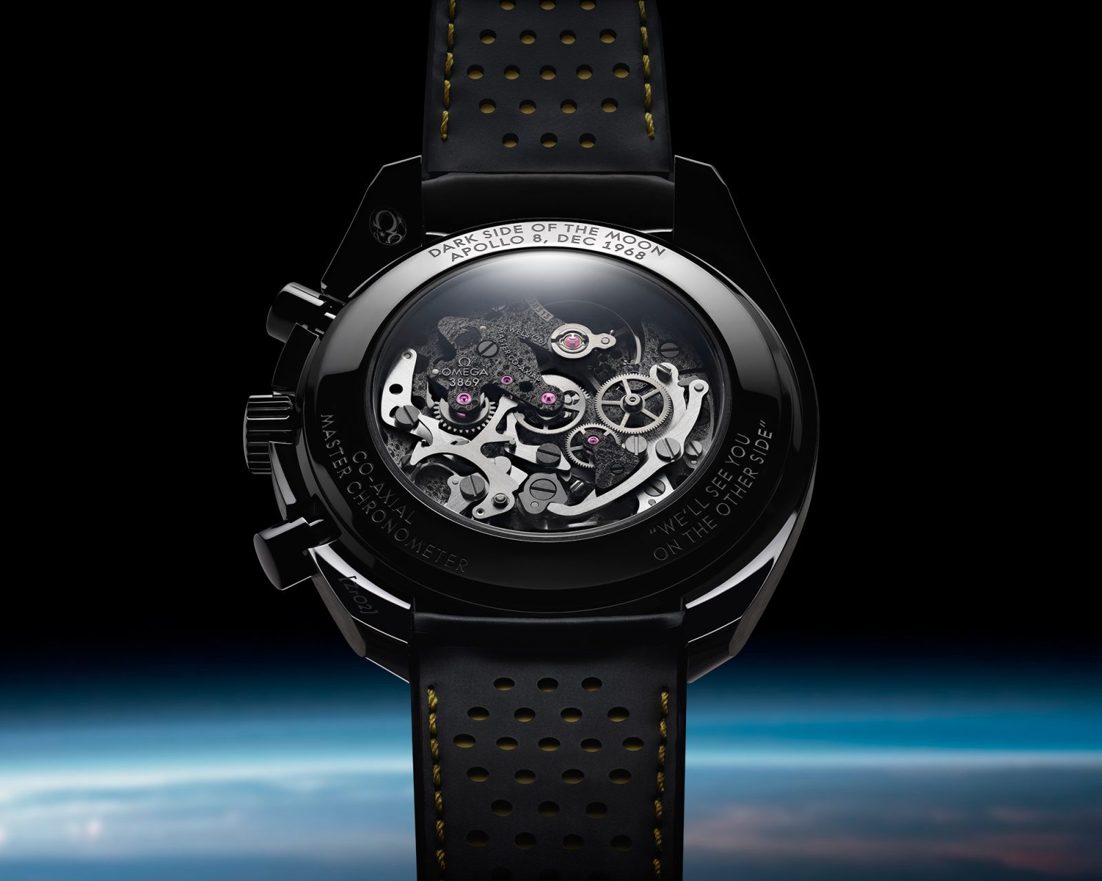 Orbiting the Moon: Omega Speedmaster Dark Side of the Moon Apollo 8 ...