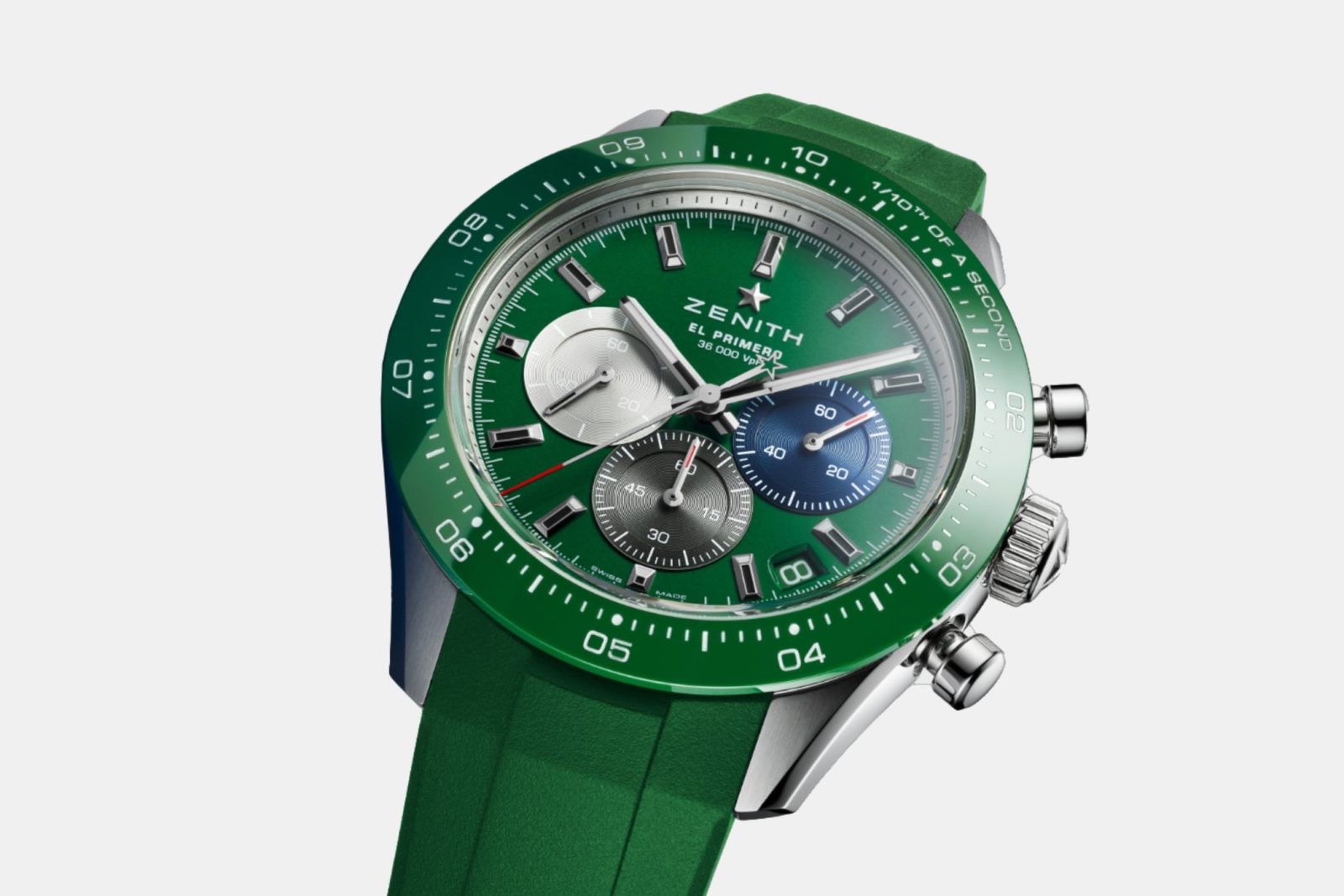 Zenith Chronomaster Sport Green: Core Collection Gets Coloured Bezel ...