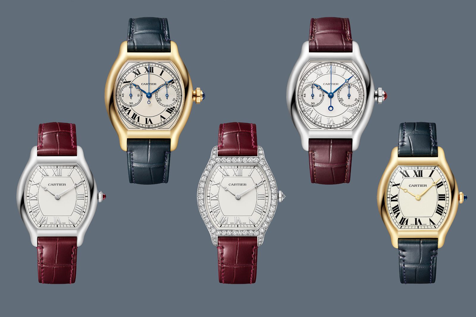 Cartier Presents Three New Privé Tortue Watches