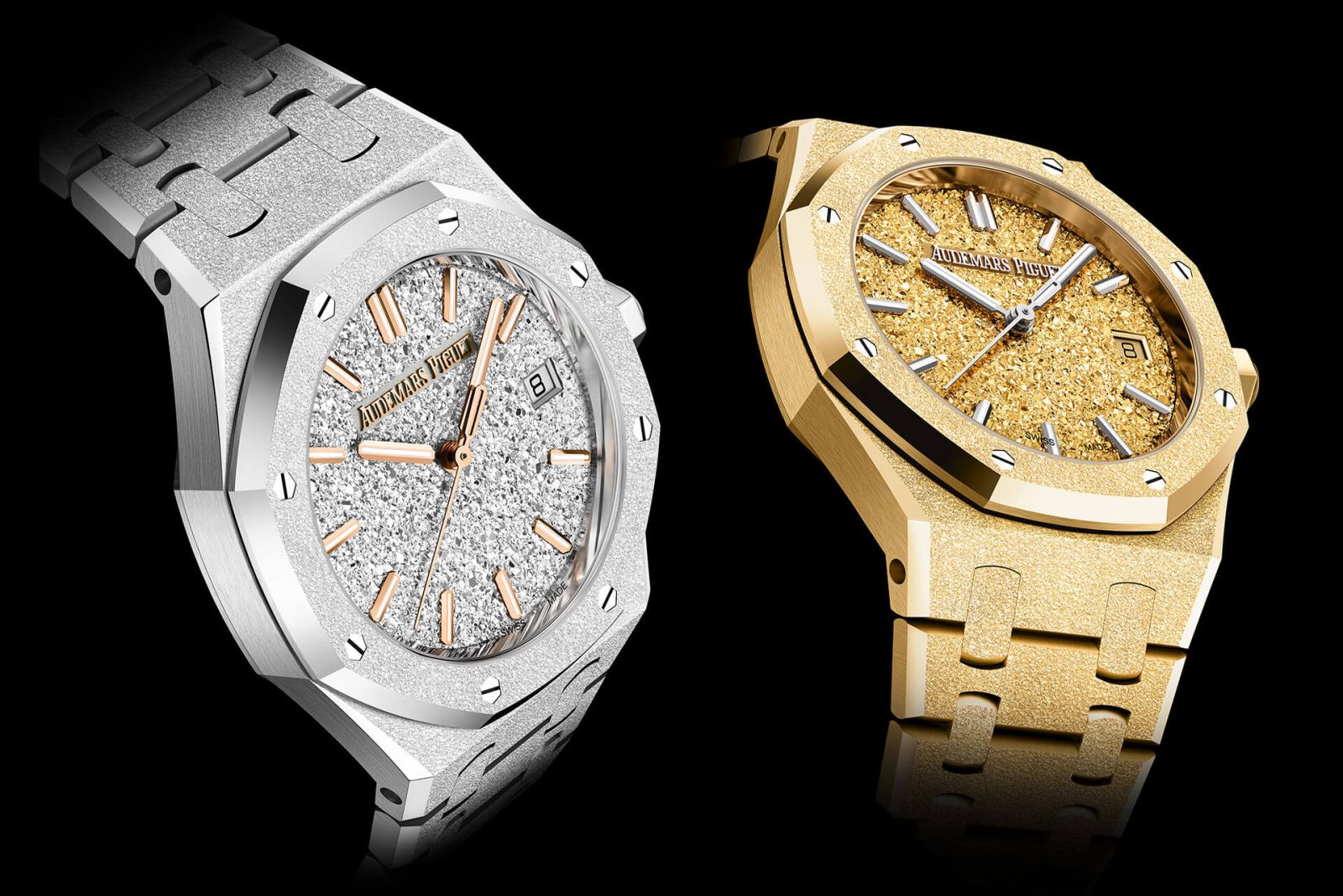 Audemars Piguet Novelties: Royal Oak DBW Openworked 37 and Frosted Gold ...