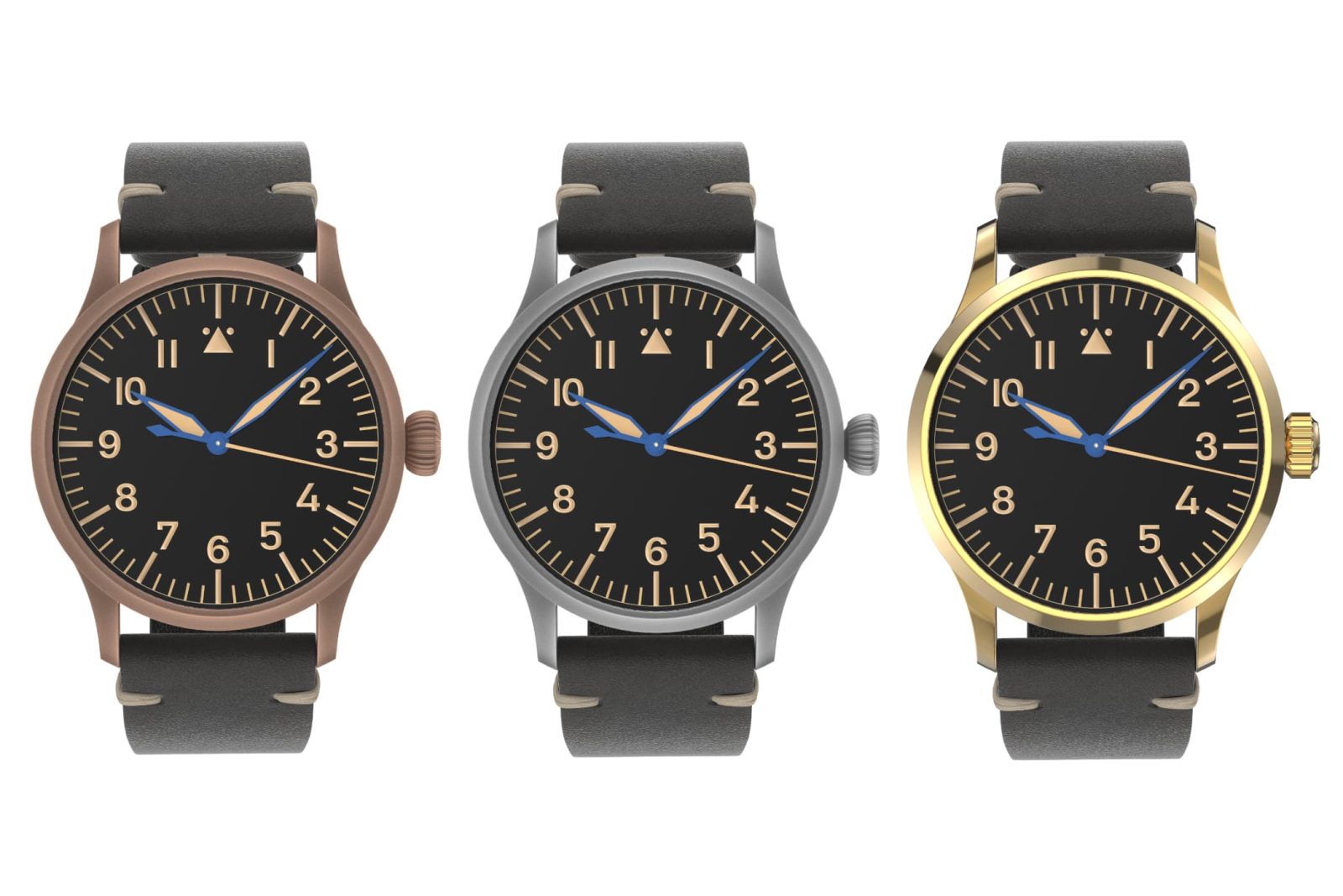 Stowa Flieger Olymp: Bronze, Silver And Gold For Stowa | Swisswatches Magazine