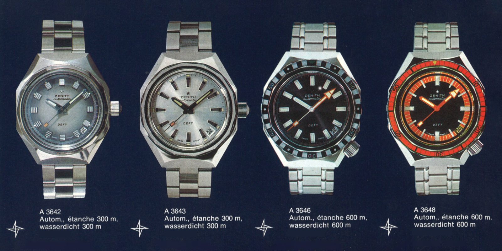 The Story of The Defy Diving Watches From Zenith