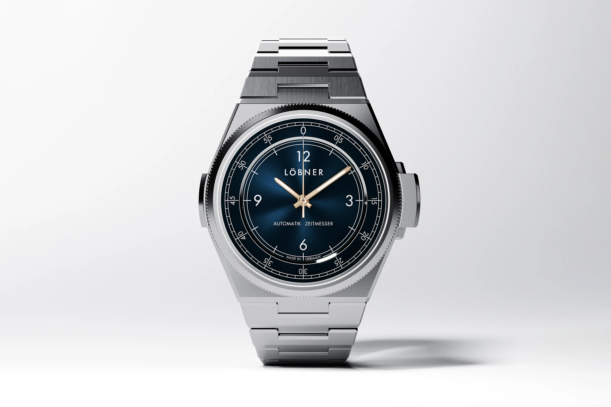 Löbner Sledge Automatic: New Three-hand Watch With Innovative Bezel ...