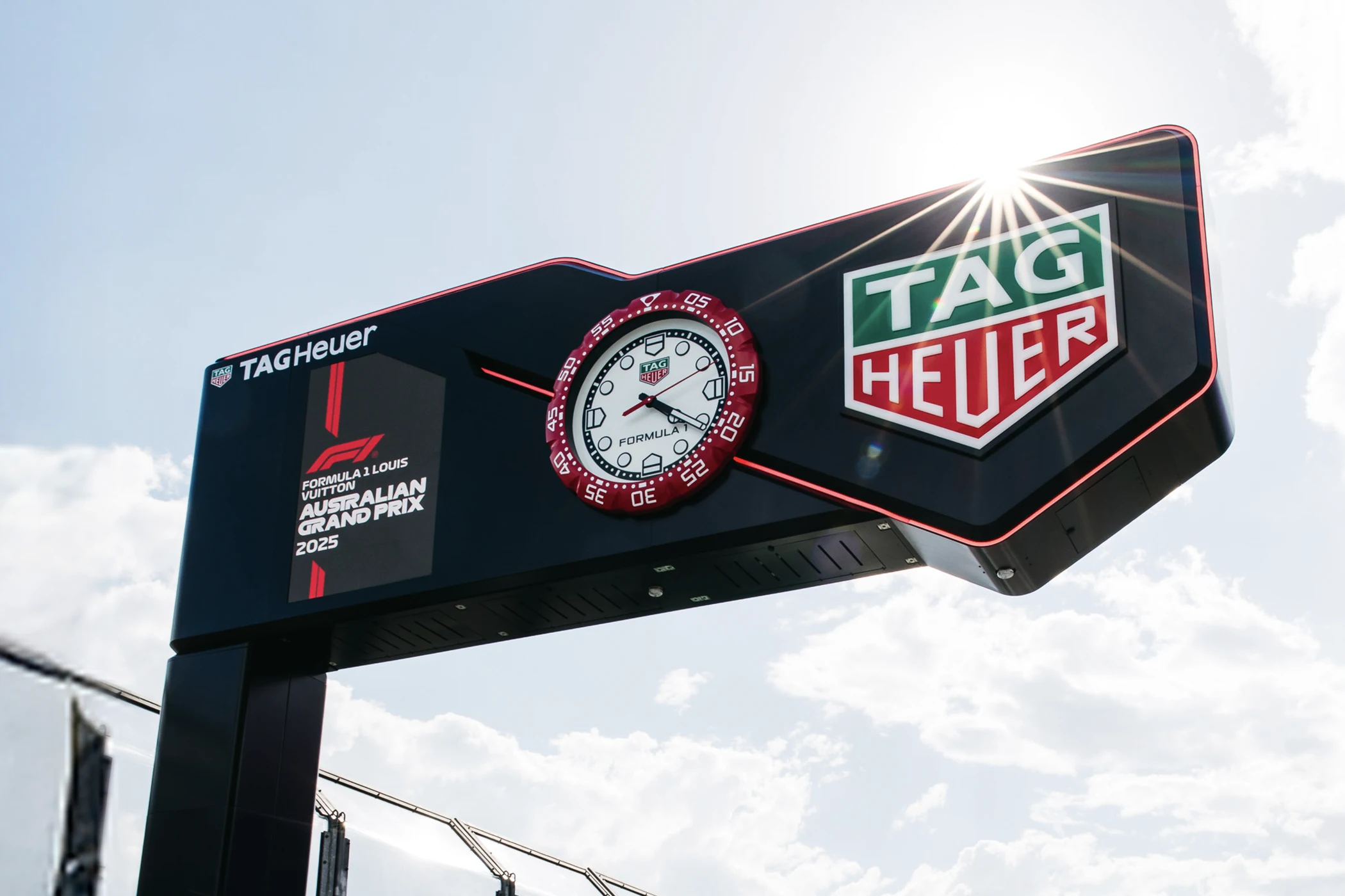 TAG Heuer Kicks Off Its 10-Year Partnership with Formula 1 at the ...